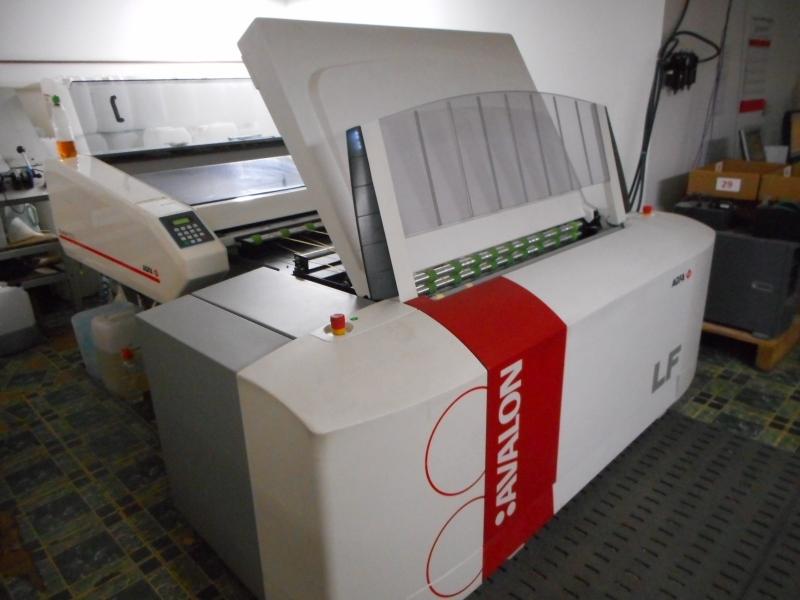 Lot #40: 2006 Agfa Avalon Model LF CTP with inline Elantrix 125 Plate ...